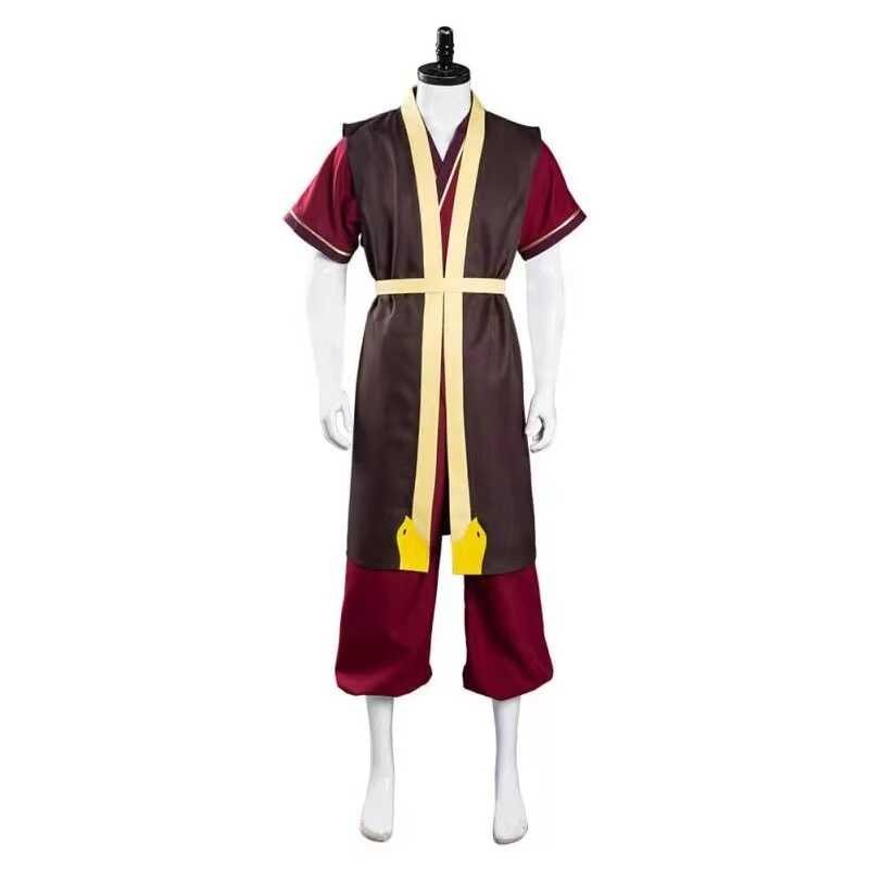 The Last Airbender Zuko Cosplay Costume King's Prince Uniform Anime ...