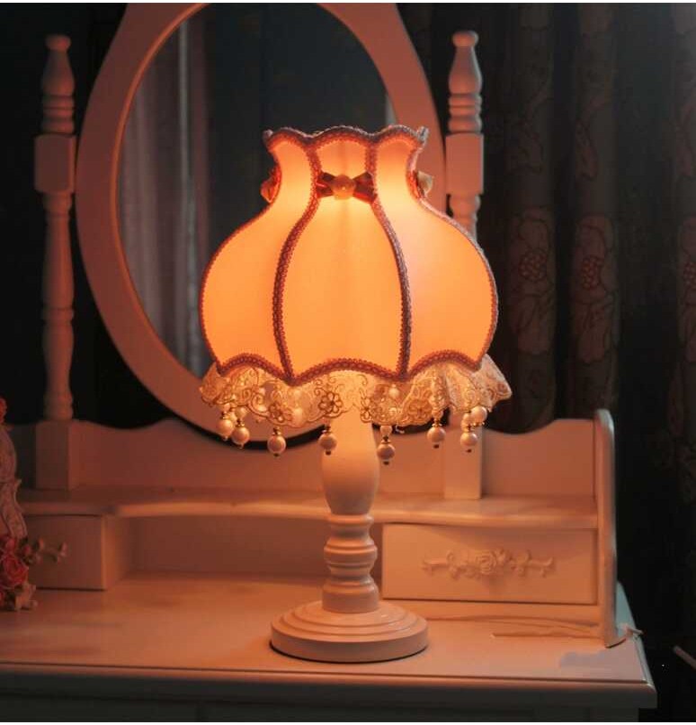 LY TAble LAmpS Modern Led FAbric LAmp SHAdeS For Living Room Bedroom ...