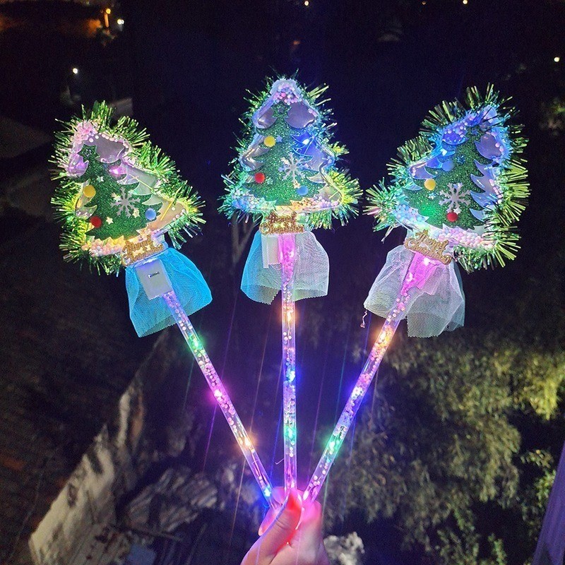 Santa Claus Magic Wand - Christmas Party Cheer Props - DIY Party ...