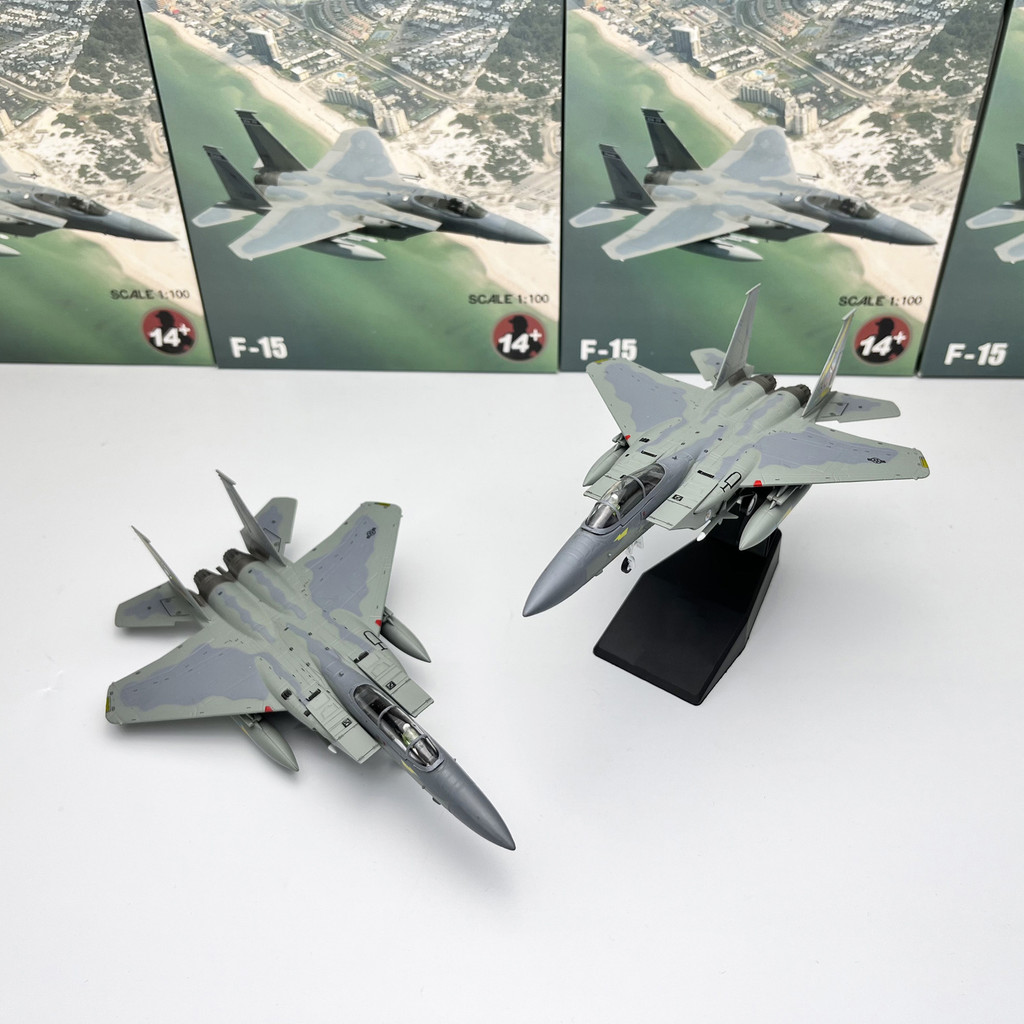 1: 100 Iraq War US Army F-15 Strike Eagle Military Fighter Alloy ...