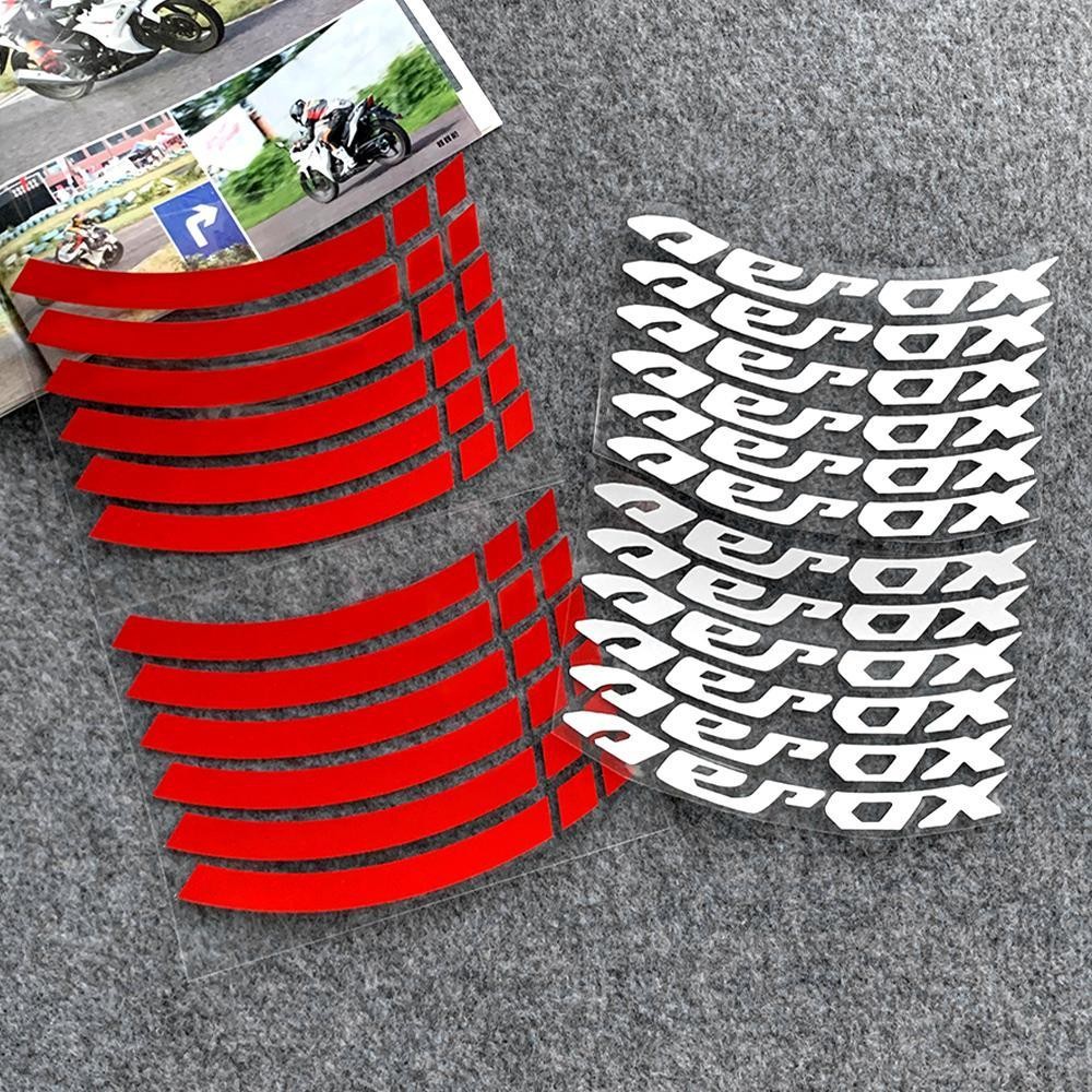 Aerox Wheel mags Stickers Yamaha Aerox 155 Reflective Waterproof Wheel ...
