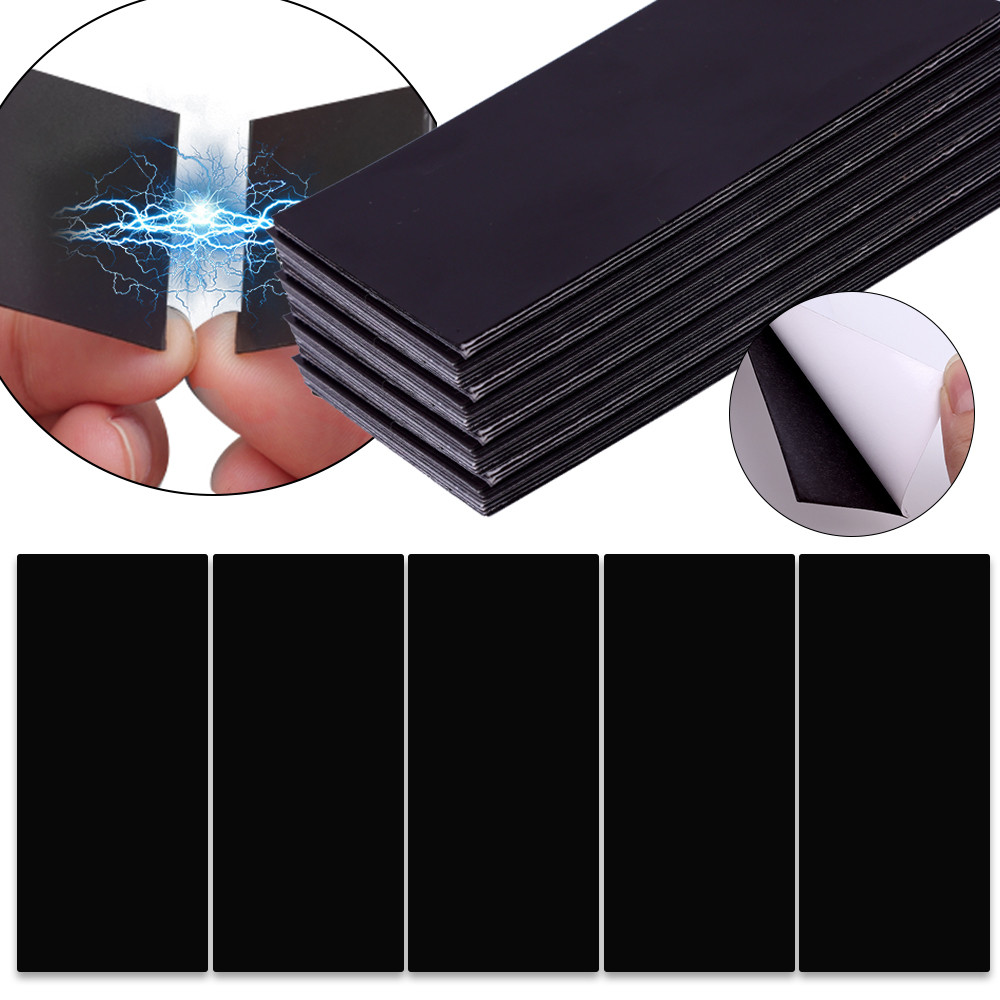 10 Pcs Portable Self Adhesive Cuttable Soft Magnetism Sticker ...