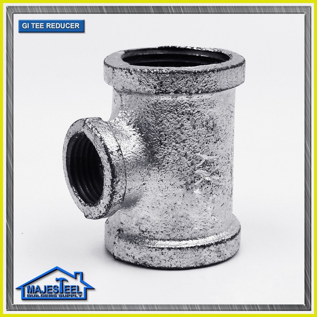 ۩ S-20 Ordinary Galvanized Iron (GI) Tee Reducer *sold per pc ...