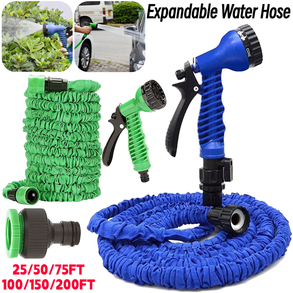 25-200Ft Expandable Spray Irrigation Pipe Shrinking High Pressure ...