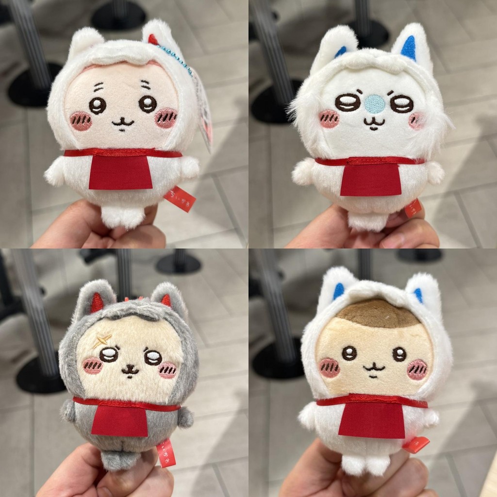 Inari Shrine Fushimi Chiikaw Kani Anime Plush Doll With Pp Cotton ...