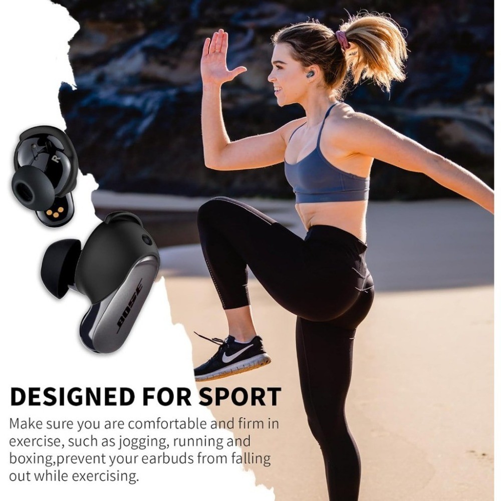 [3 Pairs] Ear Tips Covers for Bose QuietComfort Earbuds II(2022)&Bose ...