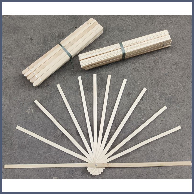100% ┴ 10PCS. SPOKES BAMBOO / SKELETAL FAN / PAMAYPAY | Shopee Philippines