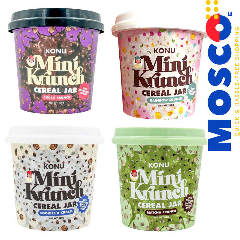 Konu Mini Krunch Cereal Jar ♦ Rainbow Crunch Cookincream Chocolate ...