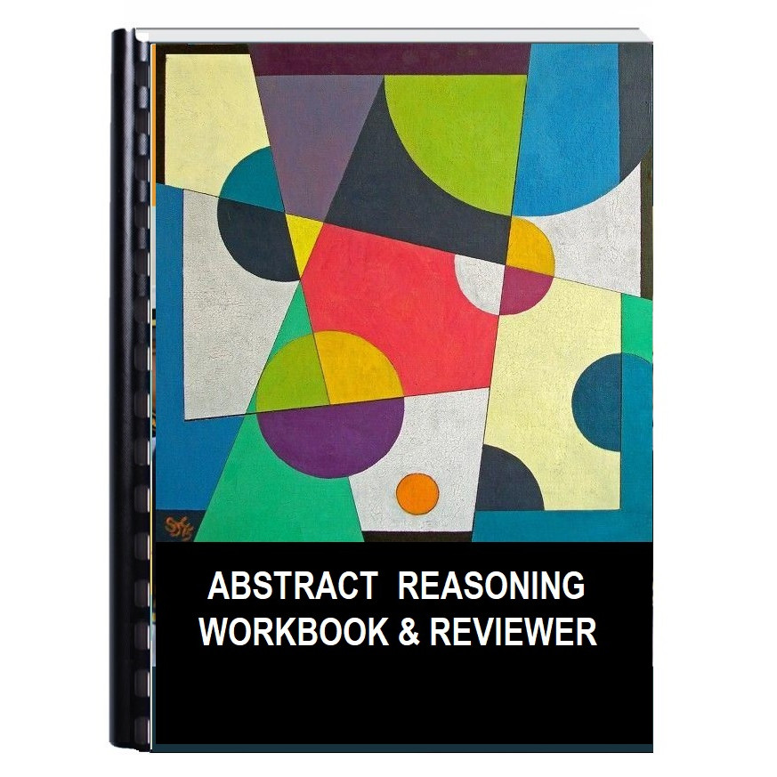 Abstract Reasoning Workbook Reviewer for All Kinds of Exam | Shopee ...