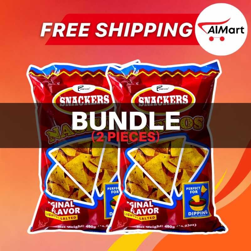 SNACKERS NACHOS LIGHTLY SALTED BUNDLE (500 Grams) Cce | Shopee Philippines