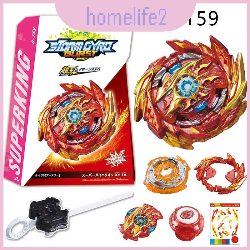 Premium Burst Beyblade B159 Hyperion Gyro With Ruler Launcher Parts And ...