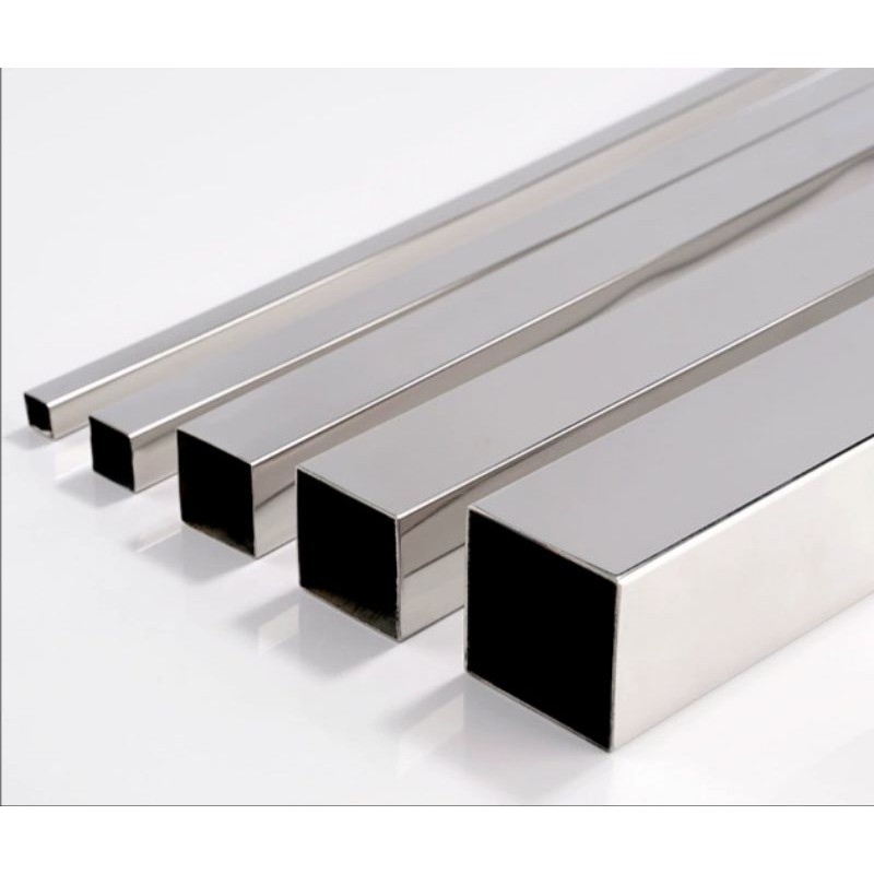 Stainless 304 Square Tube/Square Bar/1.5mm Thick/150cm long | Shopee ...