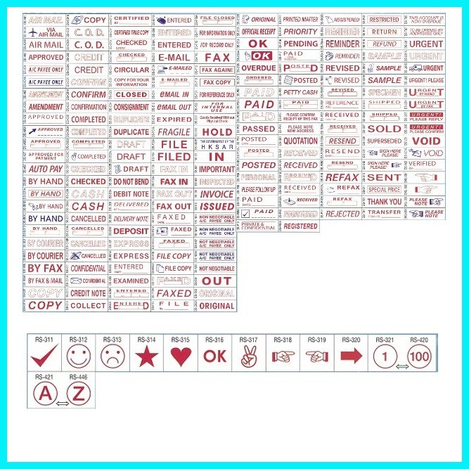 I-STAMPER PRE INKED STAMP A04A A/C PAYEE ONLY (BLUE) | Shopee Philippines