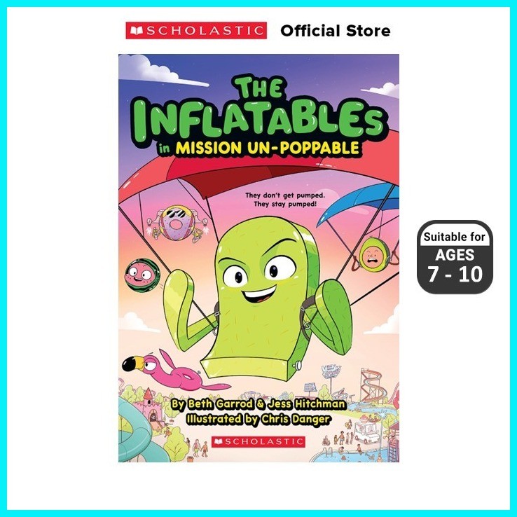 Scholastic: #02: The Inflatables In Mission Un-Poppable (Graphix ...