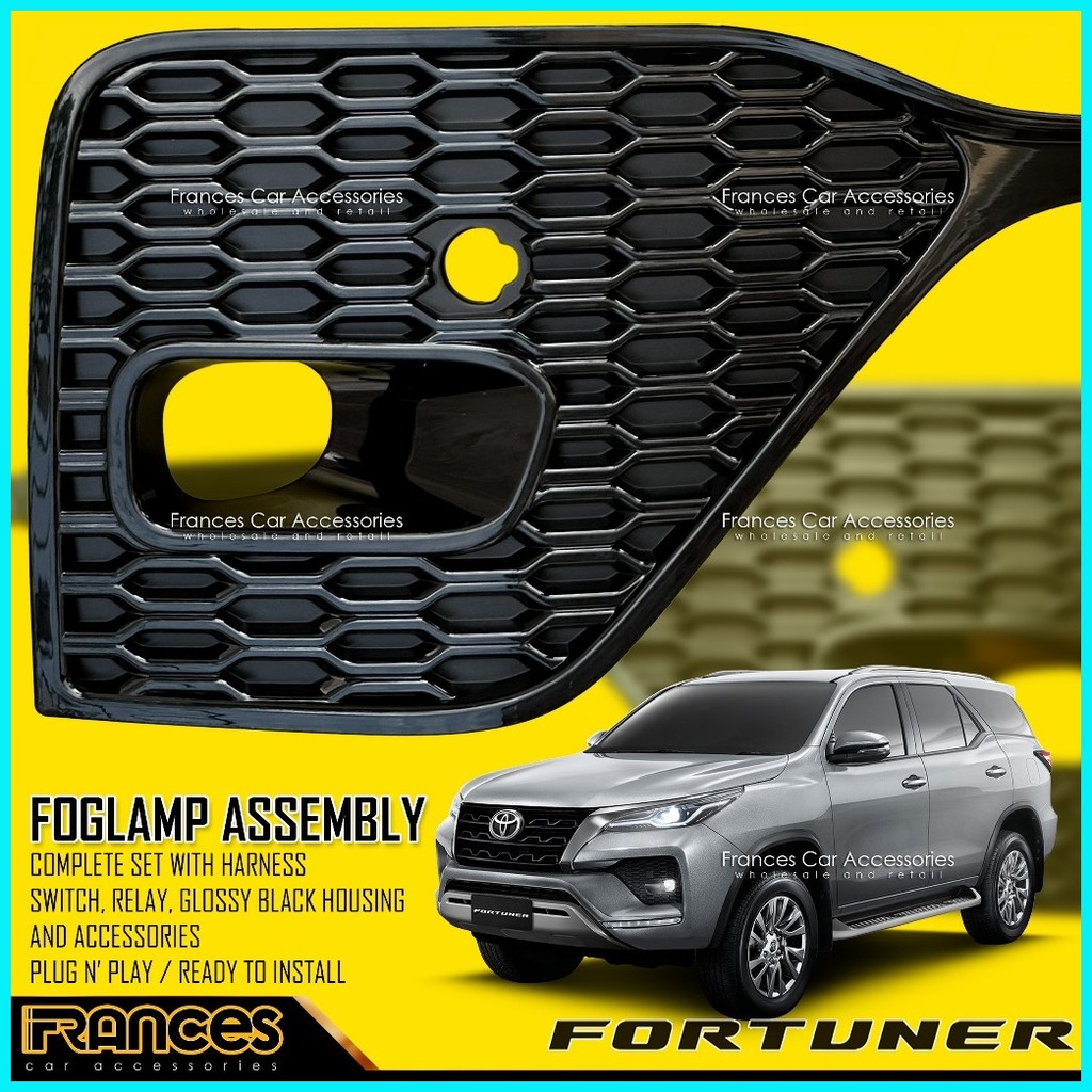Toyota Fortuner 2021-2025 (W019) Fog Lamp / Fog Lights / Front Bumper Foglight | Shopee Philippines
