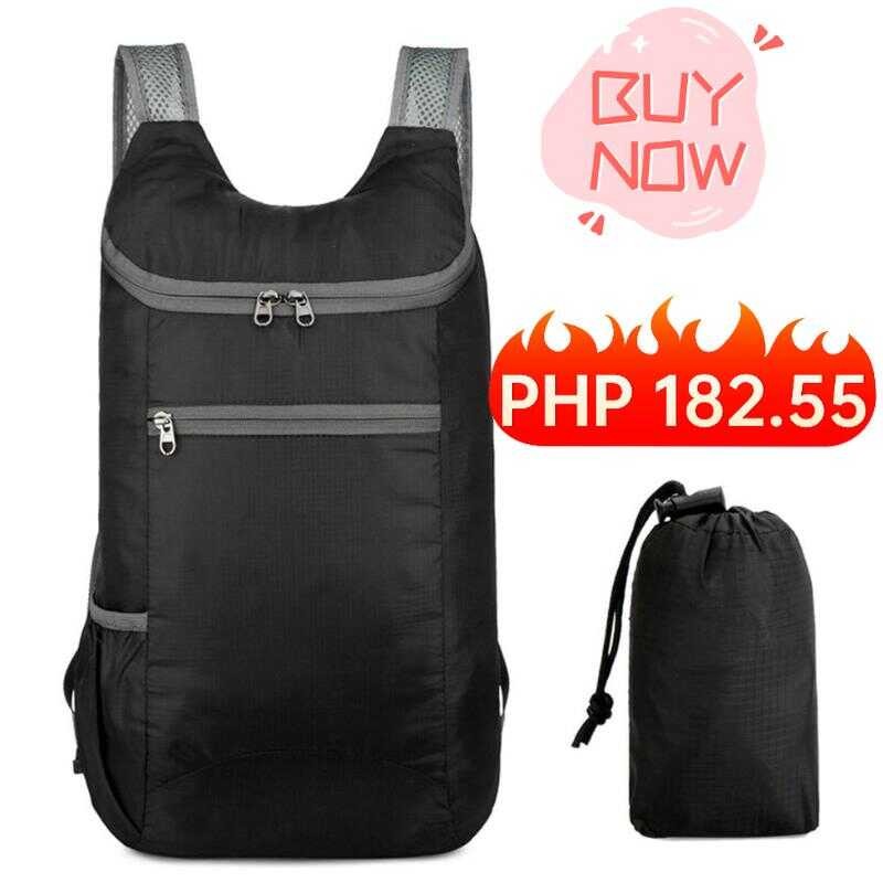 10L Foldable Waterproof High-Capacity Bag Lightweight Portable Backpack ...