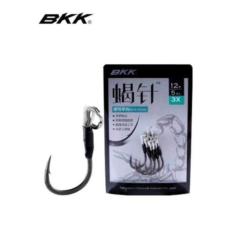BKK Black King Kong Scorpion Needle Barb Hook Fish Hook Hard Bait ...