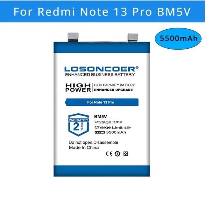 LOSONCOER Para sa Xiaomi Redmi Pro+ Plus Note 13 Pro 5G BN5P BM5U BM5V ...
