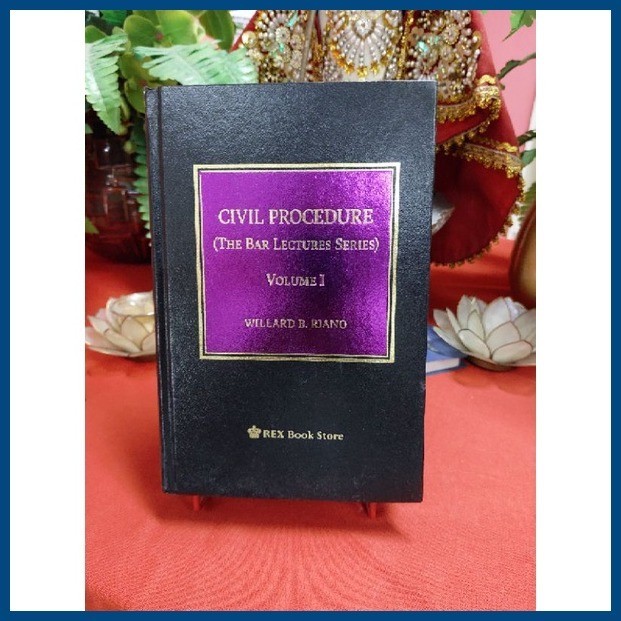 Civil Procedure Vol.1 ( The Bar Lectures Series) by Riano, 2022 edition | Shopee Philippines