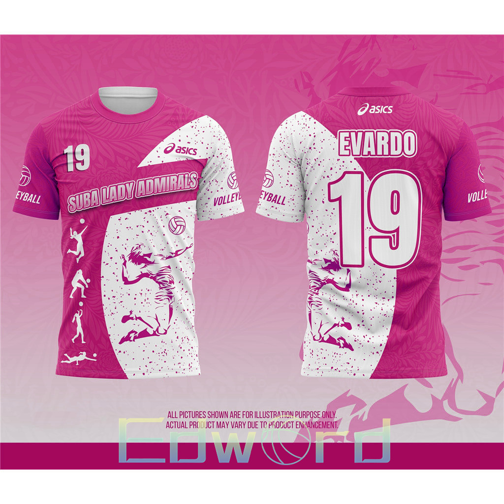 [Edward]【Free Custom Name & Number】VOLLEYBALL New Jersey - Activewear ...