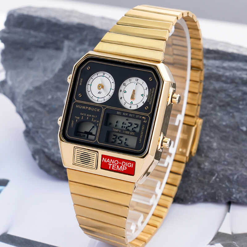 Multi-Functional HUMPBUCK Stopwatch Gamit Ang Linggo At Araw Pagpapakita Ng Relos | Shopee ...