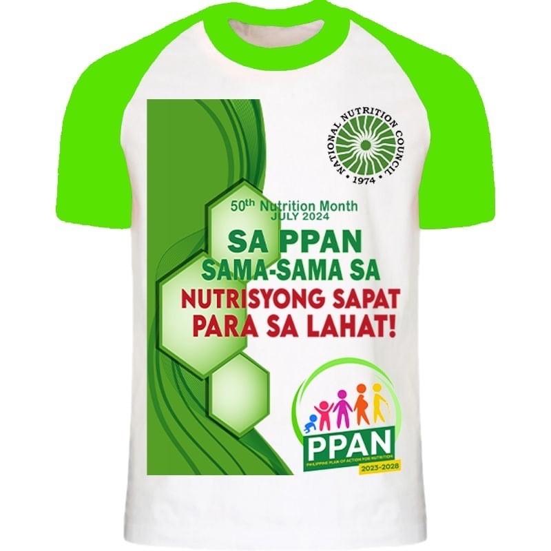 50th Nutrition Month 2024 - Sublimated Print | Shopee Philippines