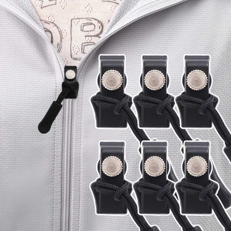 3 Sizes, Detachable, Durable - Replacement Zipper Slide Puller Lock ...