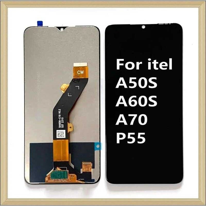 Aaa+++For A50s Itel A60s A70 P55 5G P661n LCD Display Touch Screen ...