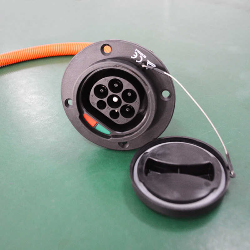 IEC 62196 Type 2 EV Side EVSE 16A 32A Electric Car Charging Socket No ...