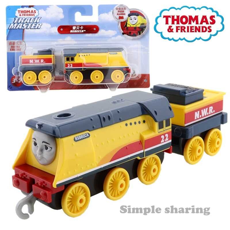 And Thomas Friends Track Master Engine 1/43 Rebecca Push Along Die-Cast ...