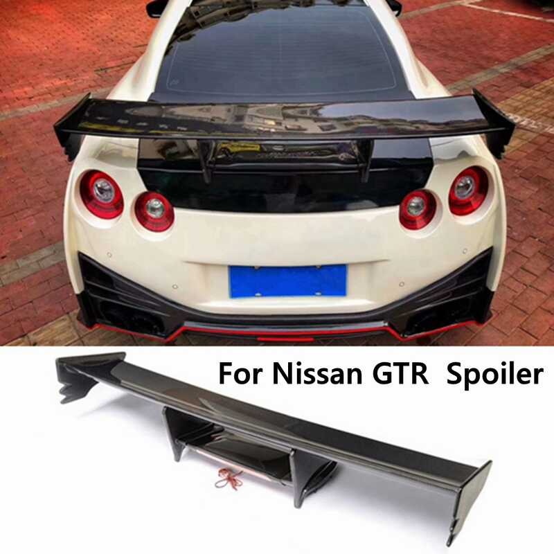 For GTR R35 Nissan 2009-2020 High Quality Real Carbon Fiber Car Rear ...