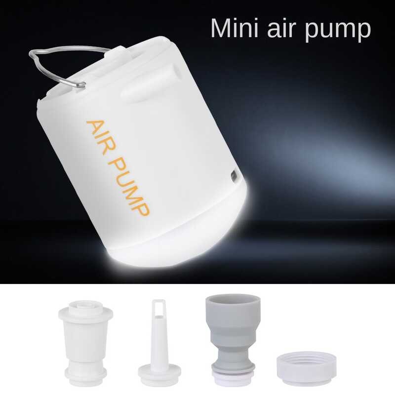 For Outdoor With LED Lantern Portable Tiny Pump Air Equip Compressor ...