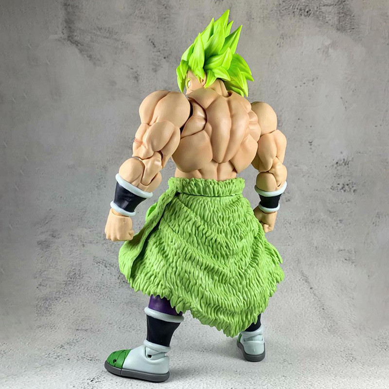 Anime Dragon Ball Broly SHF Movable Super Saiyan Action Figure ...