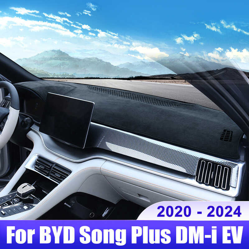 Para Sa BYD Song Plus Dm-I EV 2020 2021 2022 2023 2024 DMI Car Dashboard Cover Dash Mat Sun ...