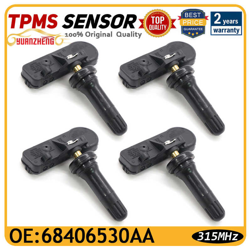 68406530AA TPMS Car Tire Pressure Monitor Sensor For CHRER ASPEN DODGE ...