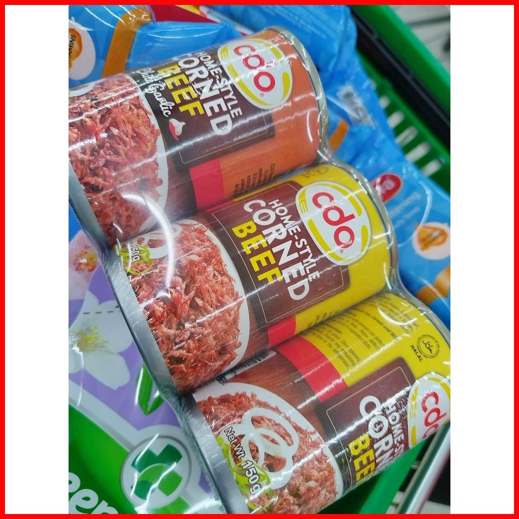 CDO Home-Style Corned Beef Classic 150g (3PCS) | Shopee Philippines