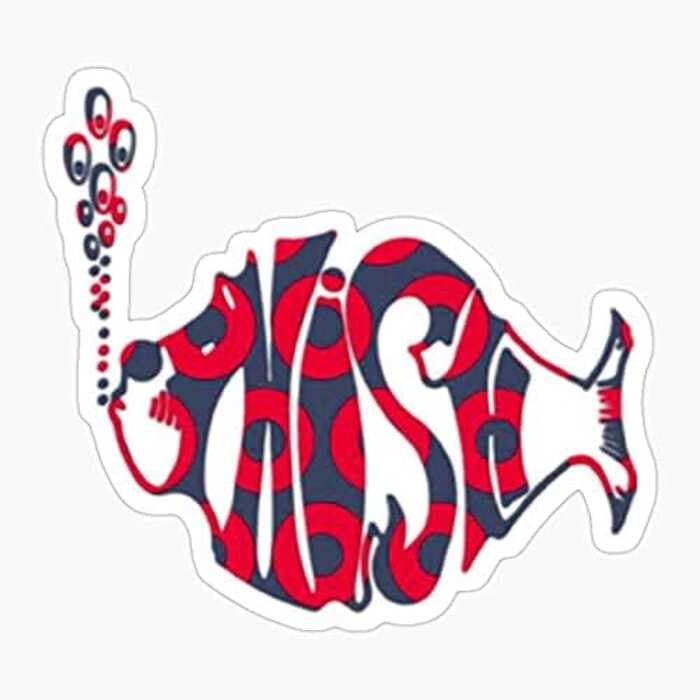 Phish Music Fishman Jam Band Concert Trey Oasis Tour Sigma Sticker ...