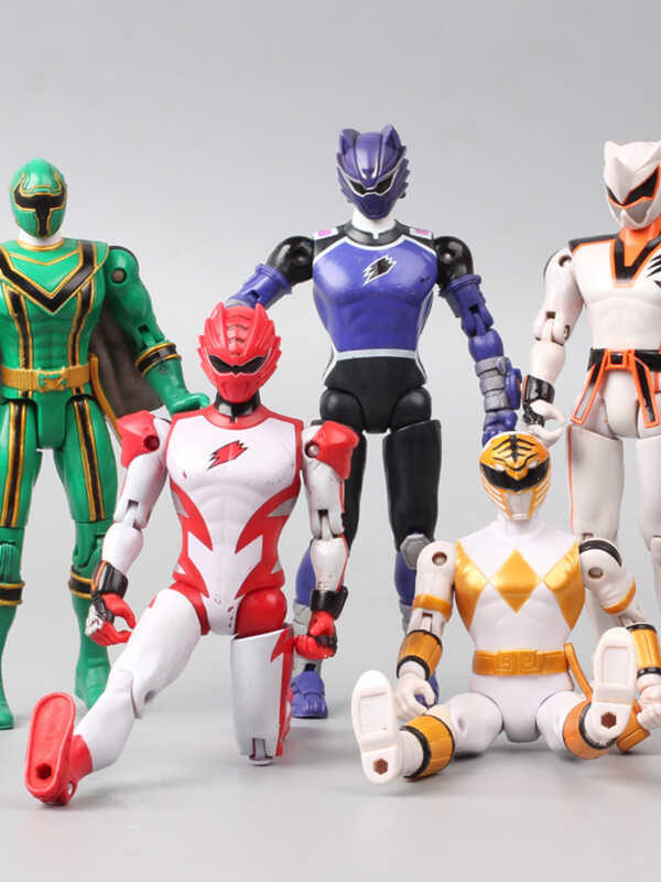 6-Inch 15Cm Bandai Articulated Beast Fist Magic Power Rangers Action ...