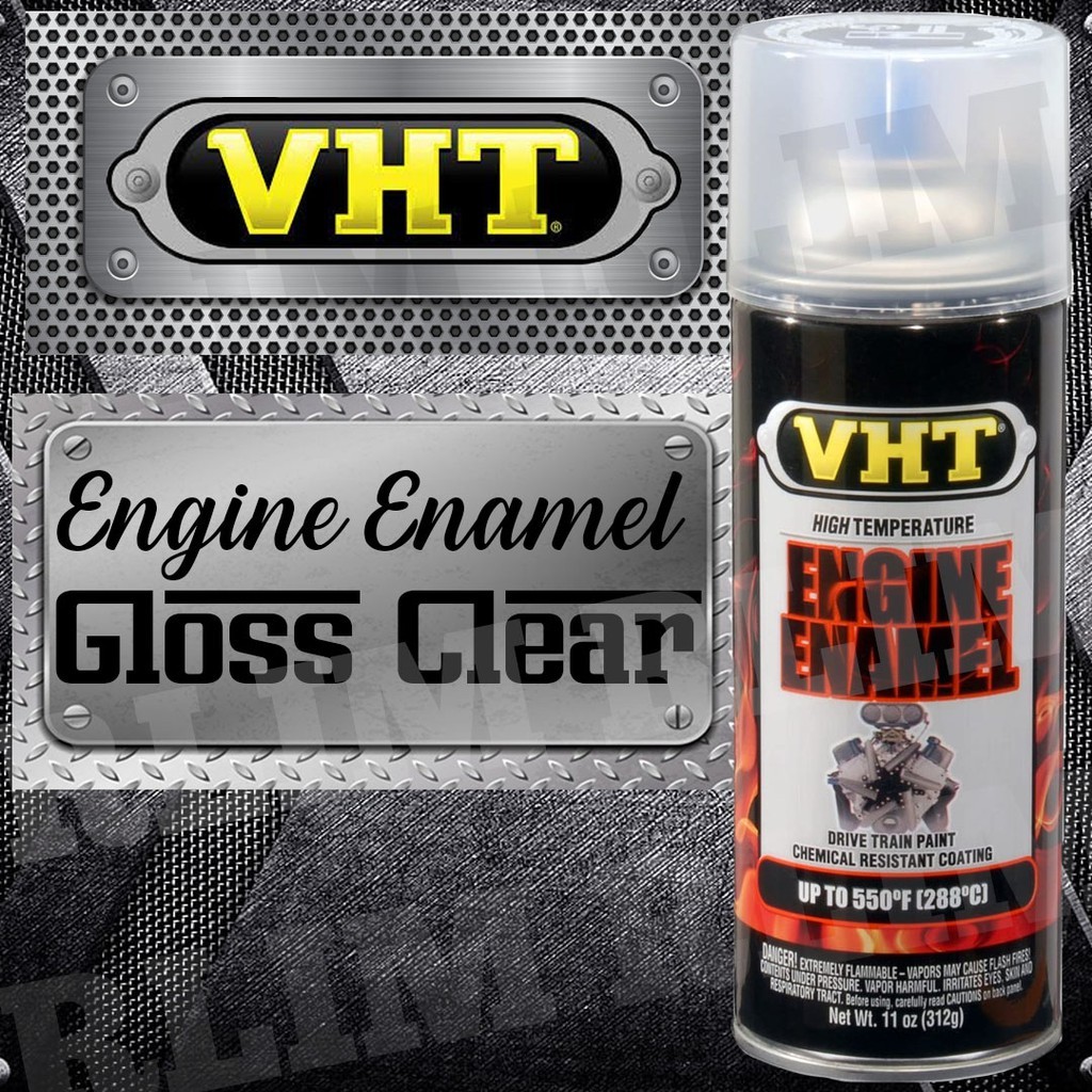VHT Engine Enamel GLOSS CLEAR Spray Paint Spraypaint | Shopee Philippines