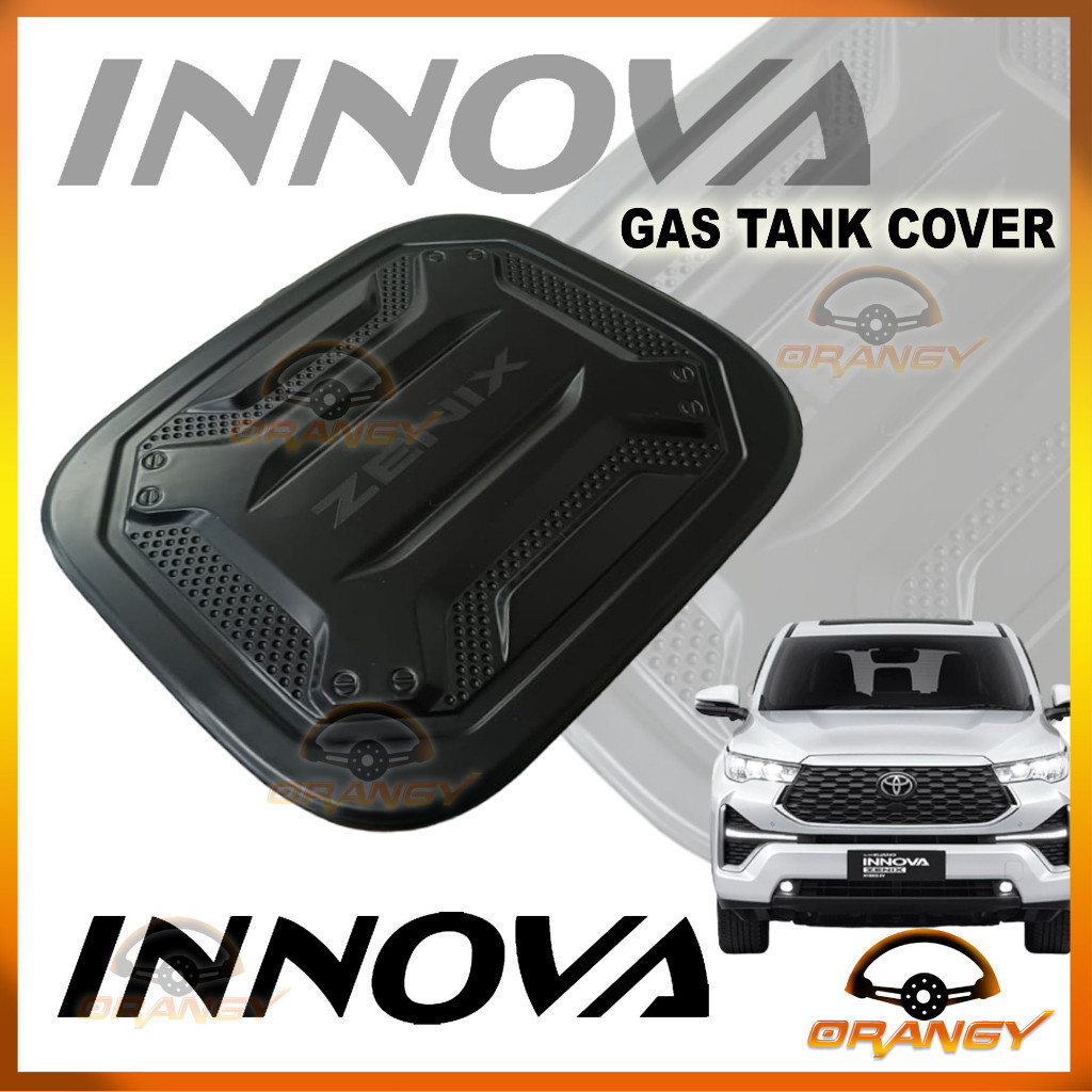 Toyota Innova ZENIX 2023 to 2025 Gas Tank Cover Matte Black V2 ( car ...