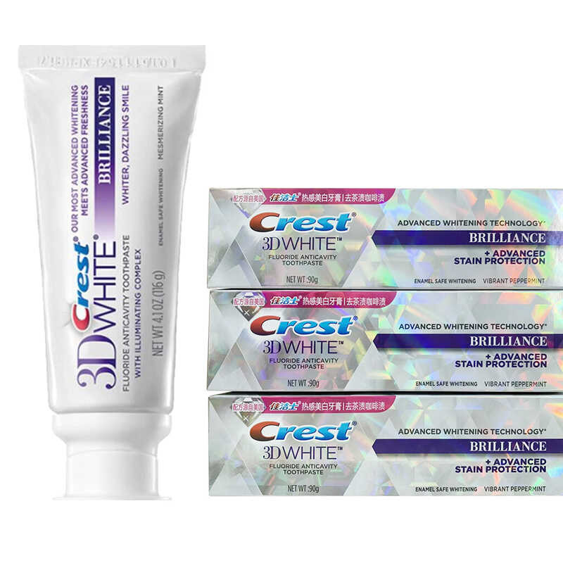 Ang 90G Crest 3D Whitening Toothpaste Ay Nag-Aalis Mga Mantsa Ng Tsaa ...
