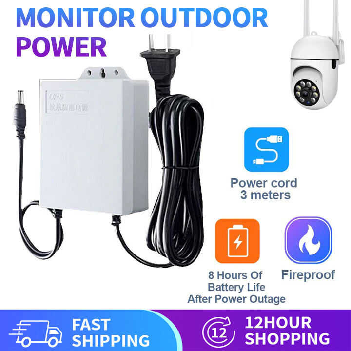 V380 PRO 12V 1.5A Uninterruptible Power Supply Mini UPS Battery Backup Wifi Router Modem Backup ...