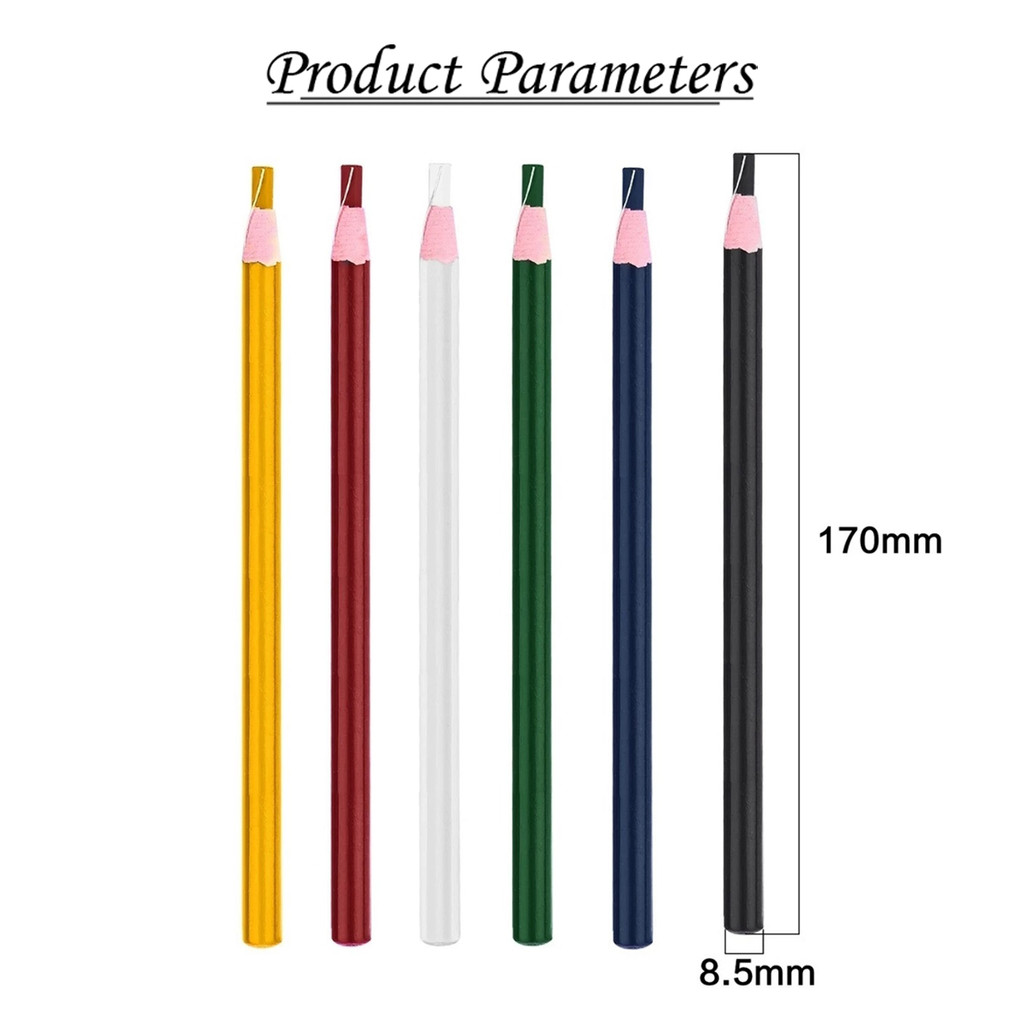 12PCs/Box Tailor Pencil (STANDARD) Sewing Marker Pencil Set Cut Free ...