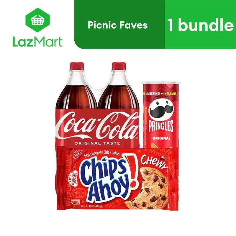 Picnic Faves - Coca-Cola Original 1.5L Pack Of 2, Pringles Potato Chips ...
