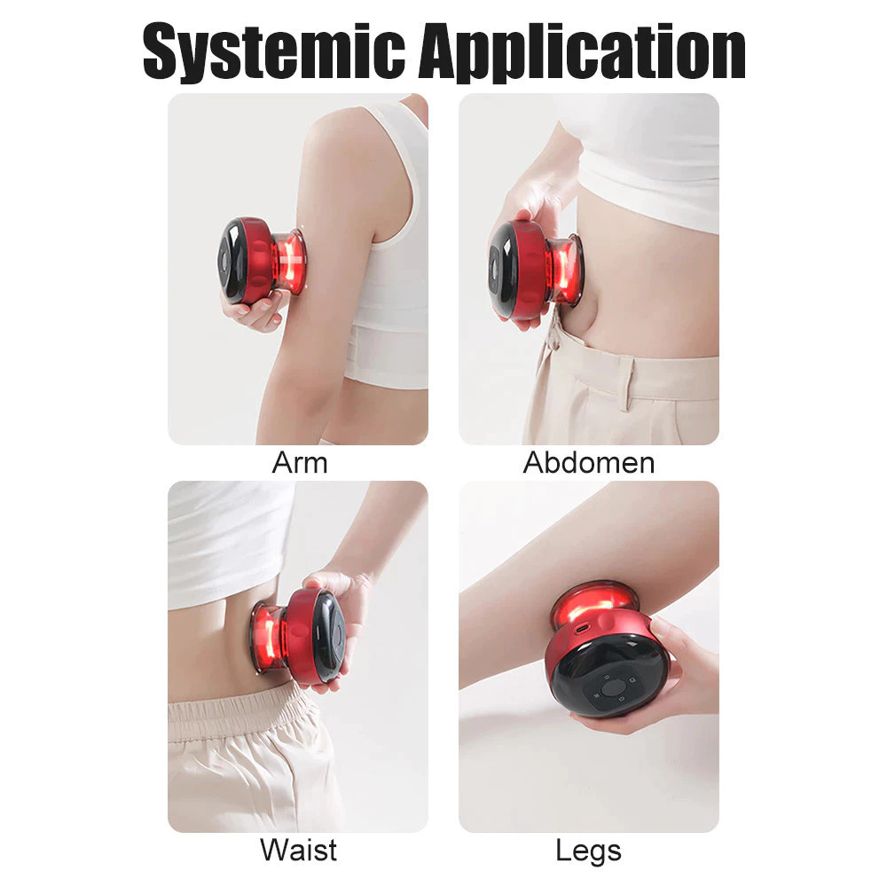 GROLEO Electric Cupping Therapy Set Electric Vacuum Cupping Heating ...