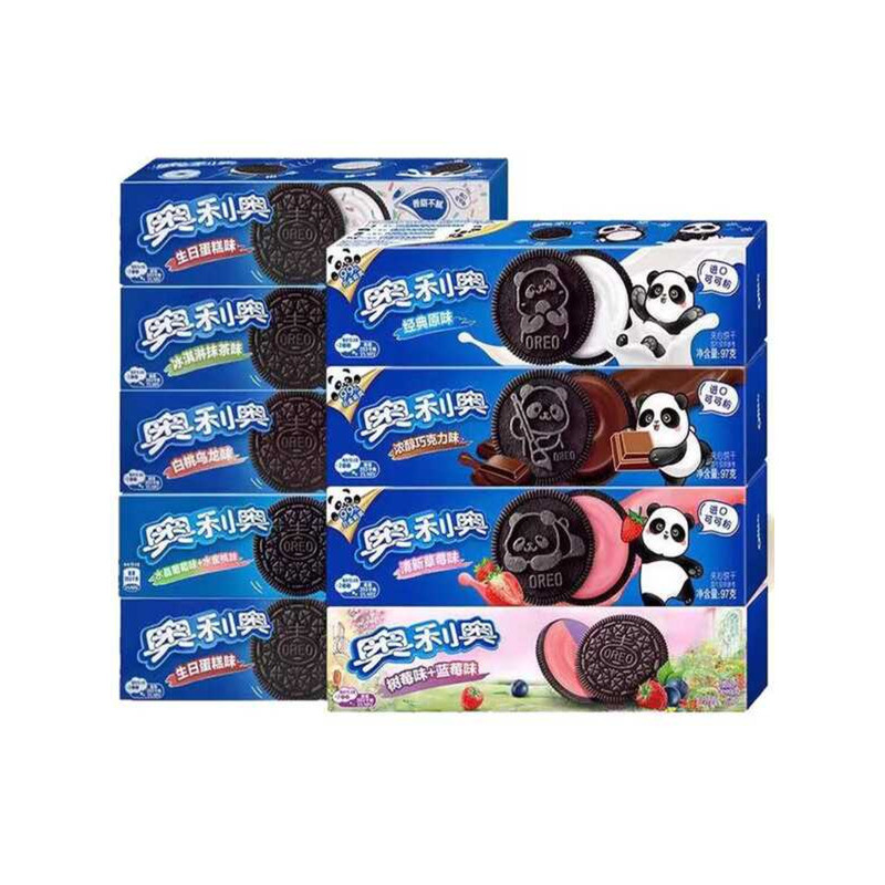 Oreo Sandwich Cookies 97G Chocolate Matcha Strawberry Children's ...