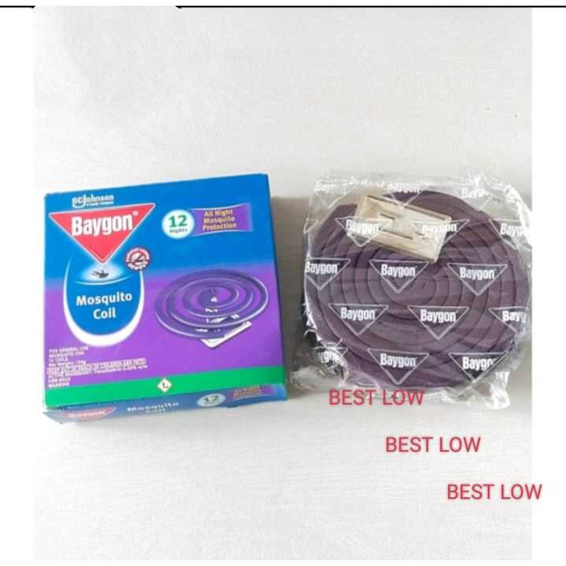 Baygon Katol Mosquito Coil 12Pcs Per/Box Cb5 | Shopee Philippines
