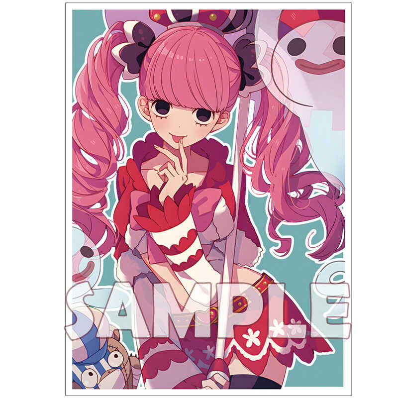 6F6 60Pcs Original DIY Anime One Piece Card Sleeves Perona Yamato Han ...