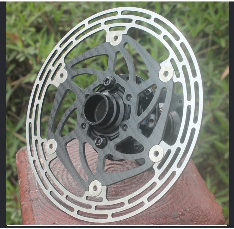 RACEWORK Carbon Fiber Bike Rotor Disc for MTB Road Bike Mountain ...