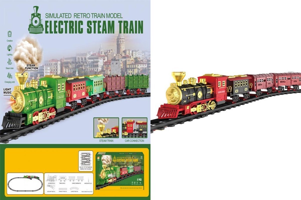 redbuild| Endless Fun Train Set for Kids Easy to Assemble Toy Train ...